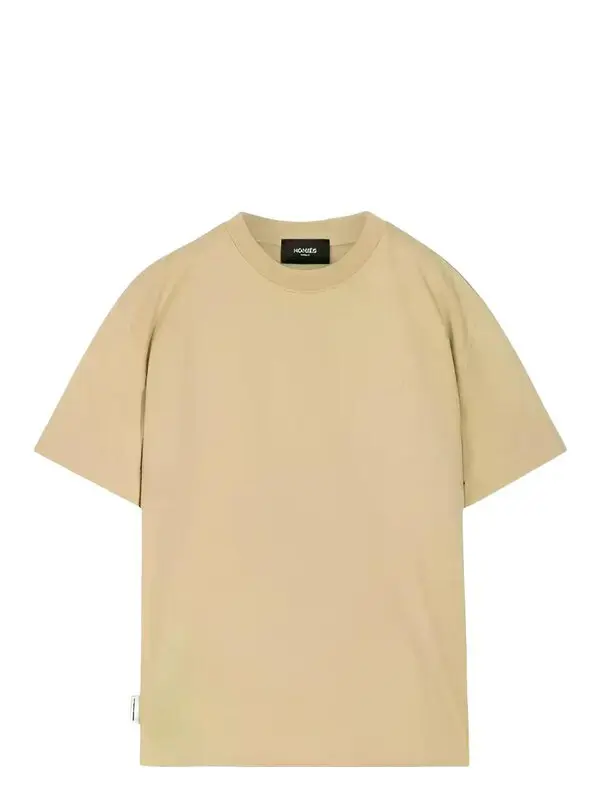 HOMIES MARBELLA Logo-detail Cotton T-shirt - Neutrals