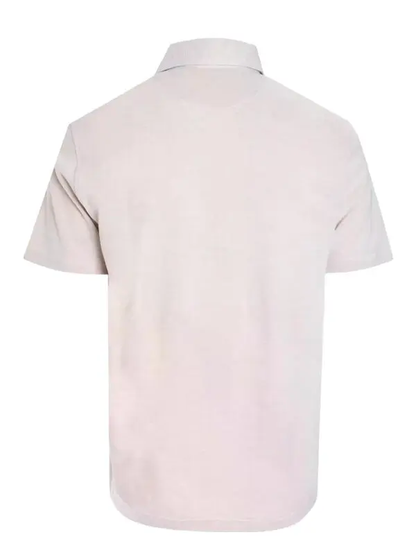 LUIGI BORRELLI Short-sleeve Polo - Neutrals
