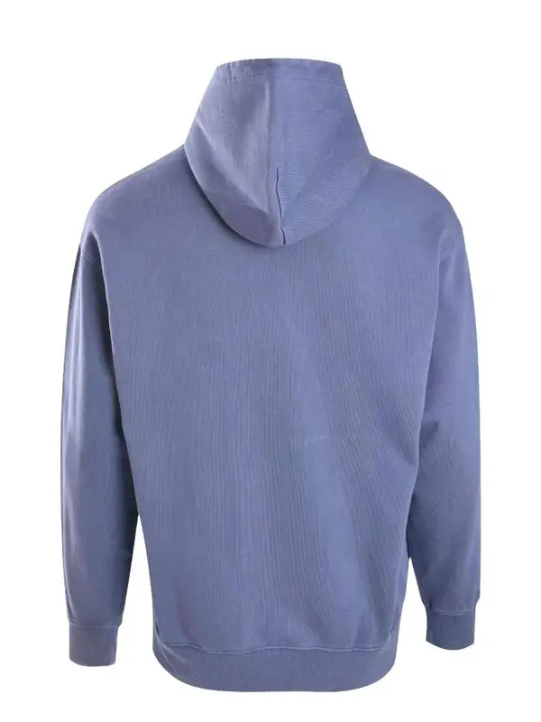 FINGERCROXX Logo-patch Hoodie - Blue