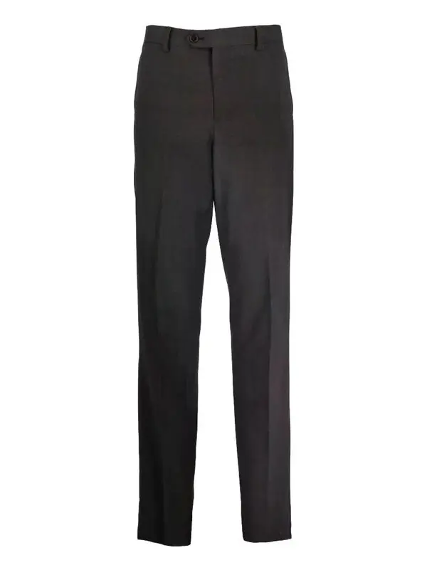 Vintage Pressed-crease Trousers - Grey