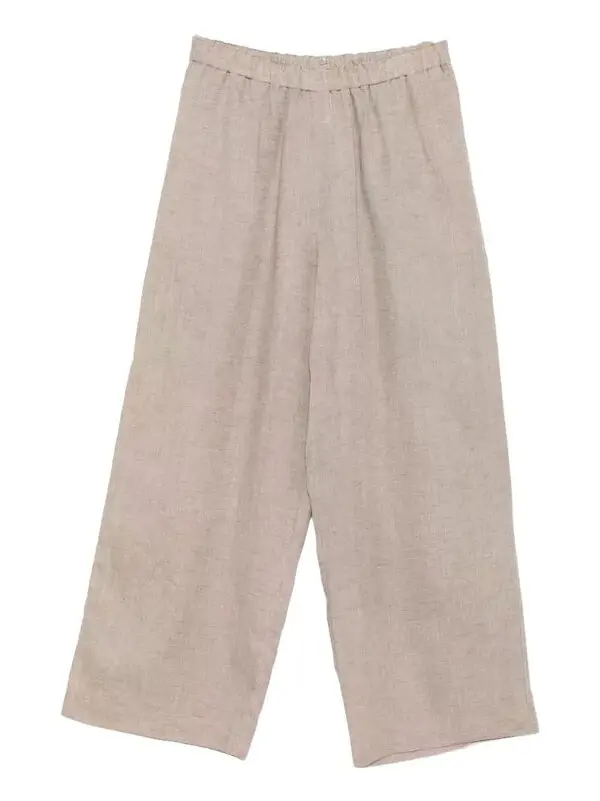 Fabiana Filippi Neutral Elasticated Waistband Trousers - Neutrals