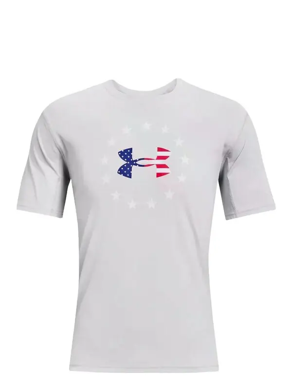 Under Armour Freedom Iso-chill Ss T-shirt - Grey