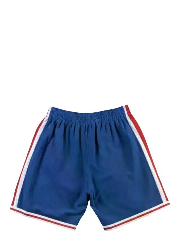 Mitchell & Ness Nba Reverse Warm Up Swingman Shorts - Blue