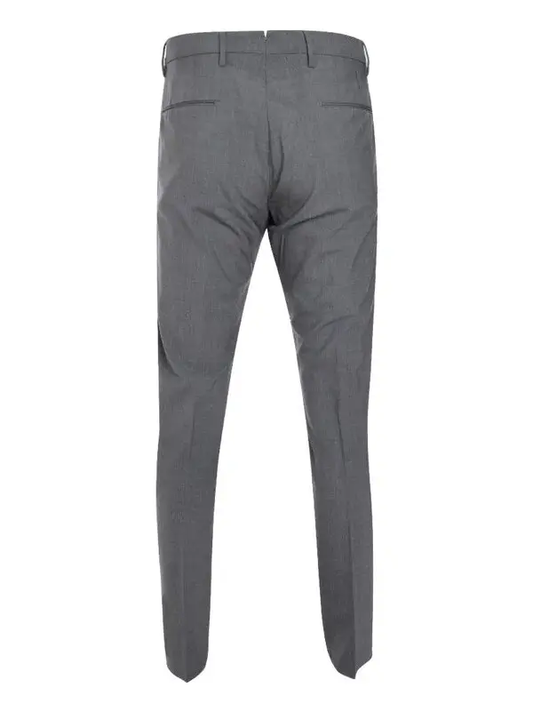 LUIGI BORRELLI Tailored Trousers - Grey