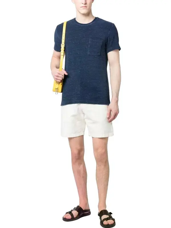 Orlebar Brown Classic Towelling-finish T-shirt - Blue