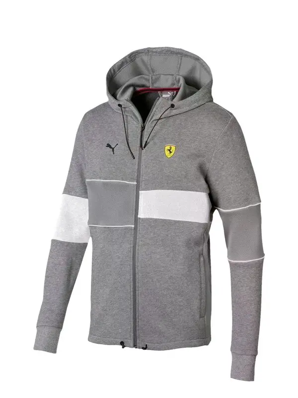 PUMA Hooded Motorsport T-shirt - Grey