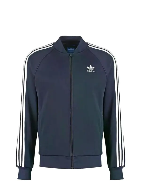 Adidas Superstar Striped-sleeve Track Jacket - Blue