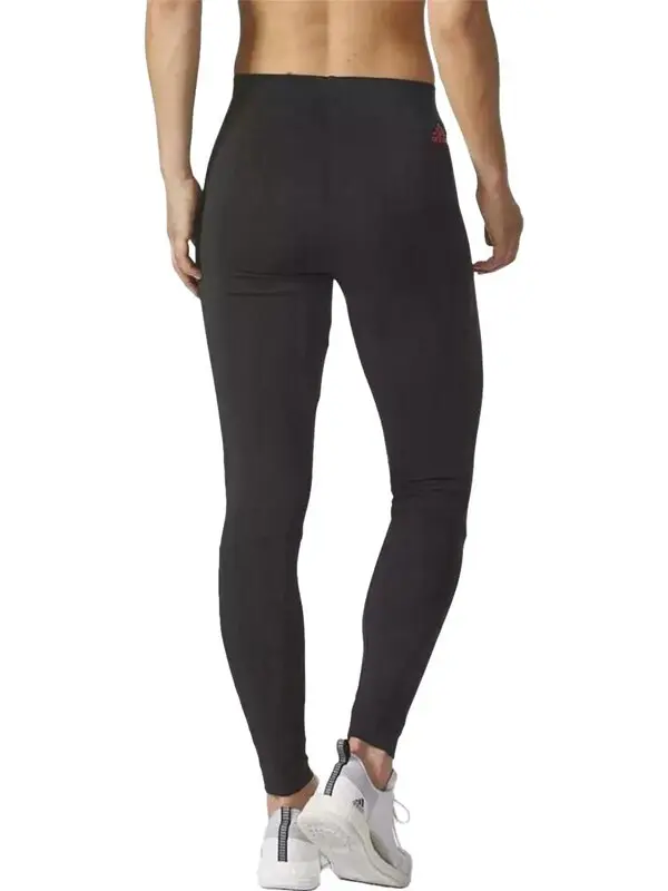 Adidas Logo-print Leggings - Black