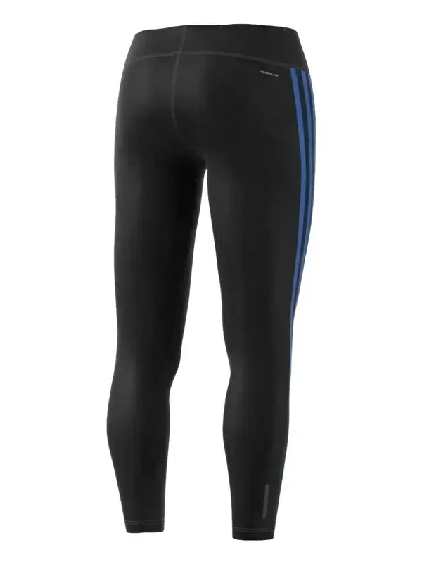 Adidas Three-stripe Leggings - Black