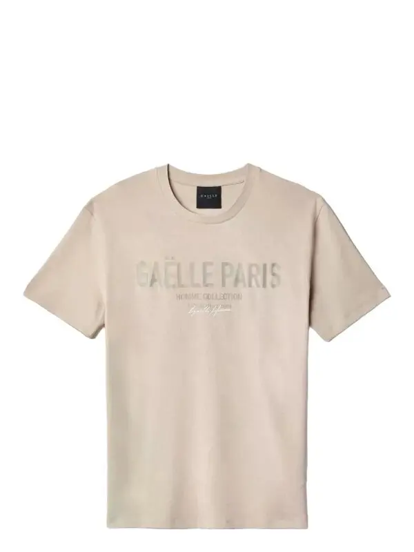 GAELLE Logo T-shirt - Neutrals