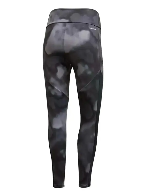 Adidas All-over Print Leggings - Grey