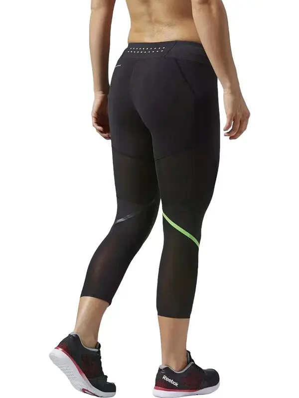 REEBOK High-rise Capri Leggings - Black