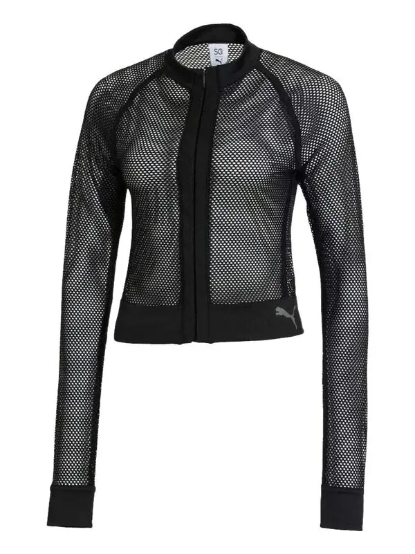 PUMA X Selena Gomez Long-sleeves Track Jacket - Black