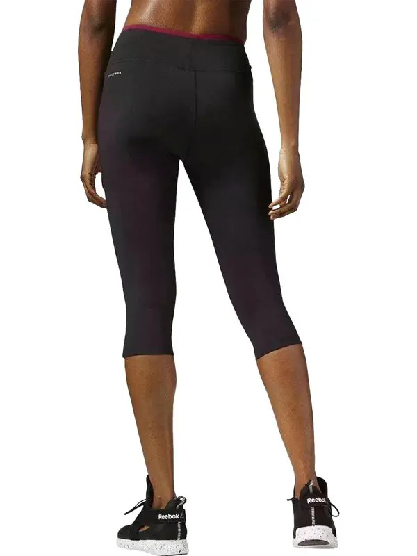 REEBOK Workout Capri Trousers - Black