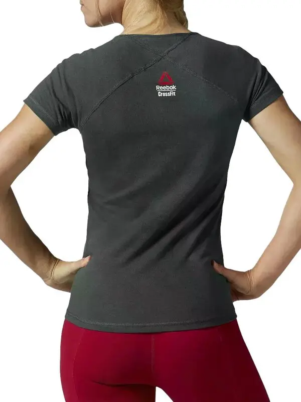 REEBOK Short Sleeve Crossfit T-shirt - Grey