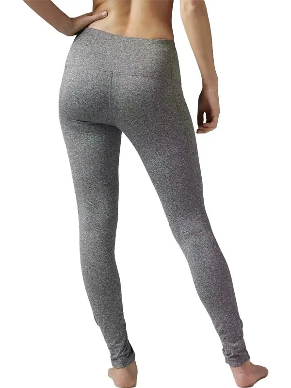 REEBOK Tonal-topstitching Leggings - Grey