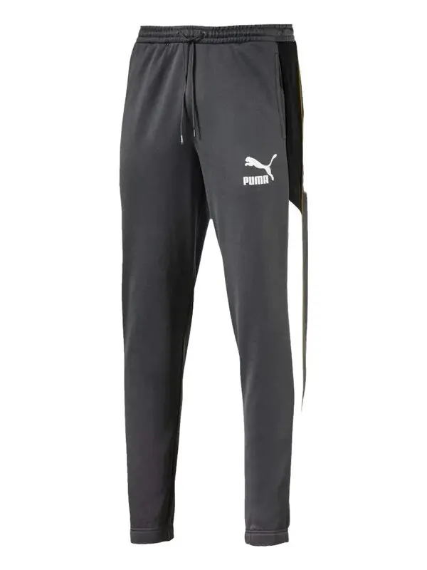 PUMA Logo-detail Track Pants - Grey