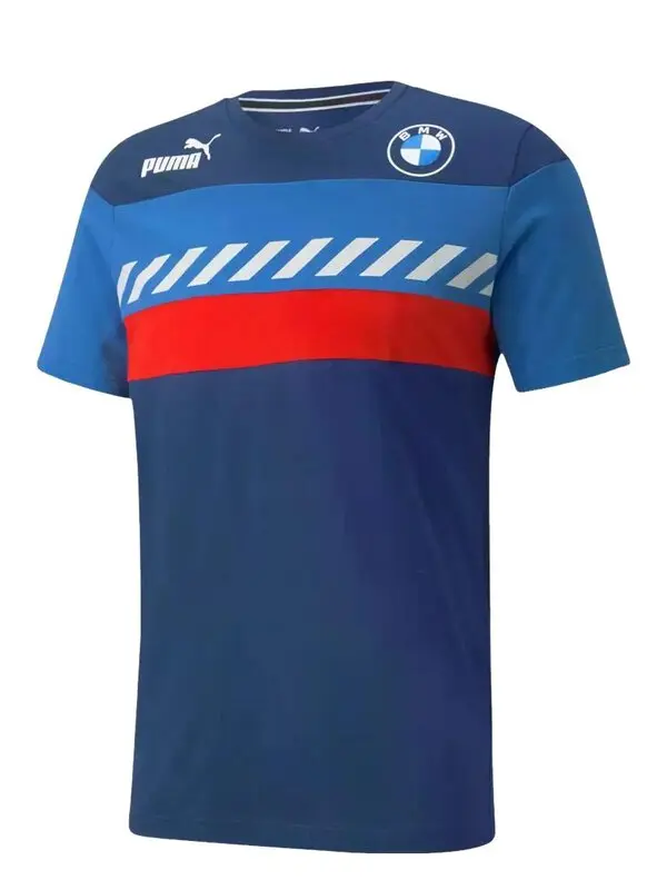 PUMA X Bmw Motorsport Logo-patch T-shirt - Blue