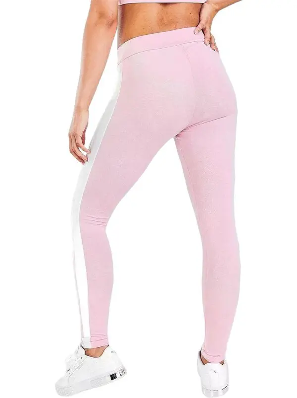 PUMA Side-stripe Leggings - Pink