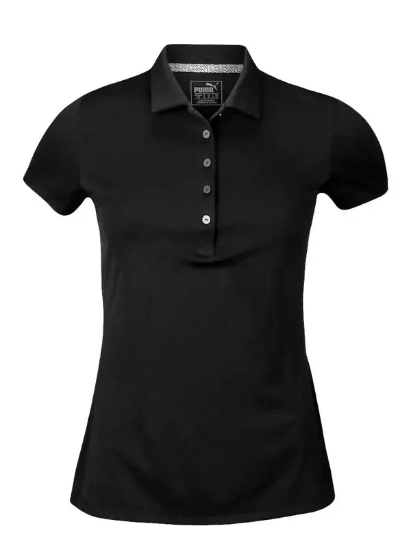 PUMA Short Sleeve Polo Shirt - Black