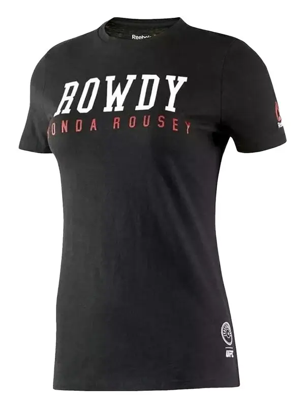 REEBOK Graphic-print T-shirt - Black