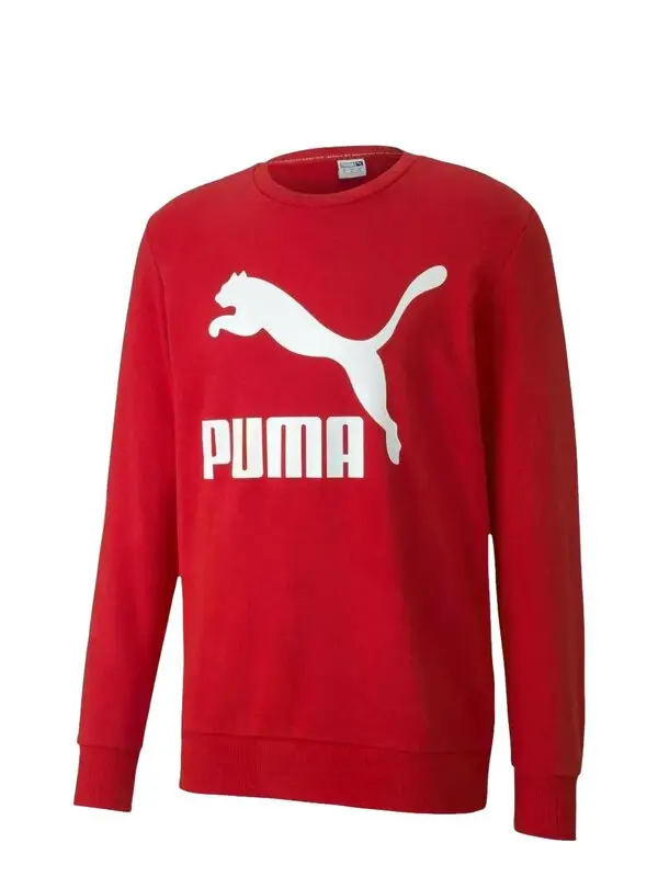 PUMA Classics Logo Crew-neck T-shirt - Red