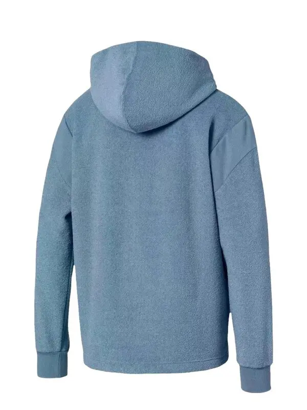 PUMA Hooded Zip T-shirt - Blue