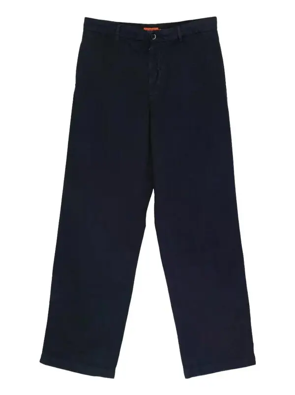 Barena Venezia Navy Cotton Trousers - Blue