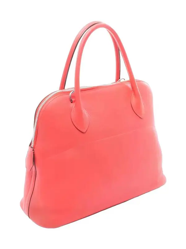 Hermès 2016 31 Bolide Leather Handbag - Red