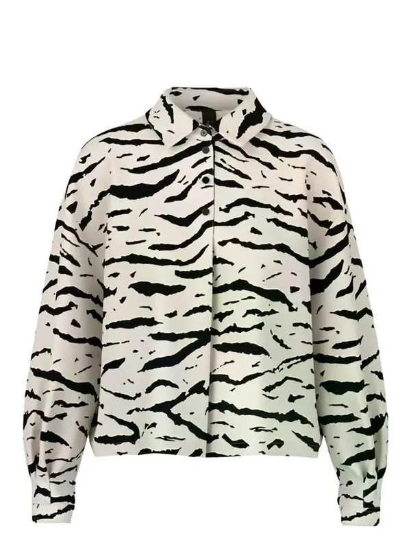 MARCCAIN Animal Print Shirt - Neutrals