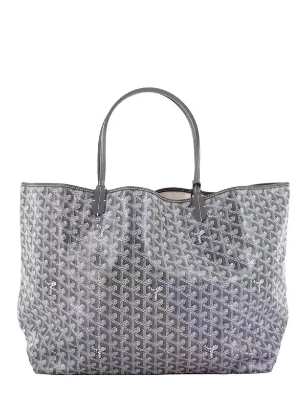 Goyard Saint Louis Coated Canvas Gm Tote Bag - Grey