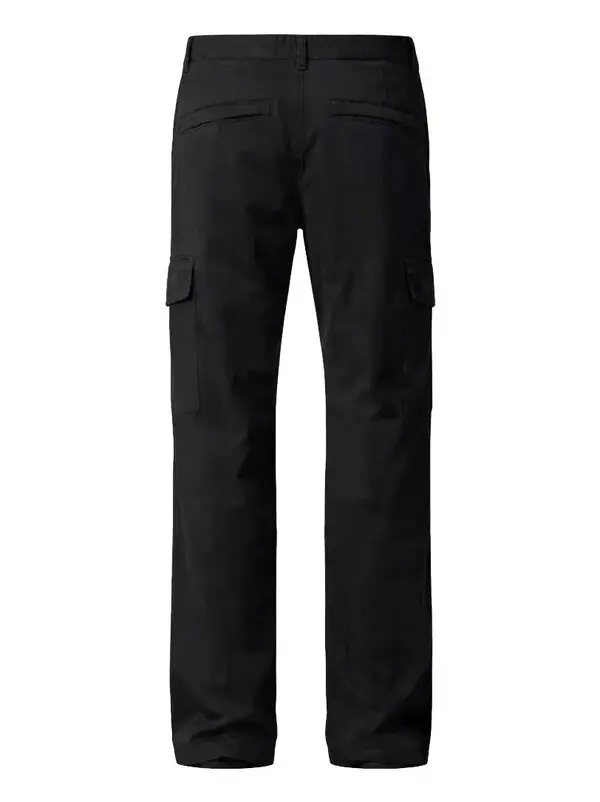 Stone Island Logo-patch Cargo Pants - Black