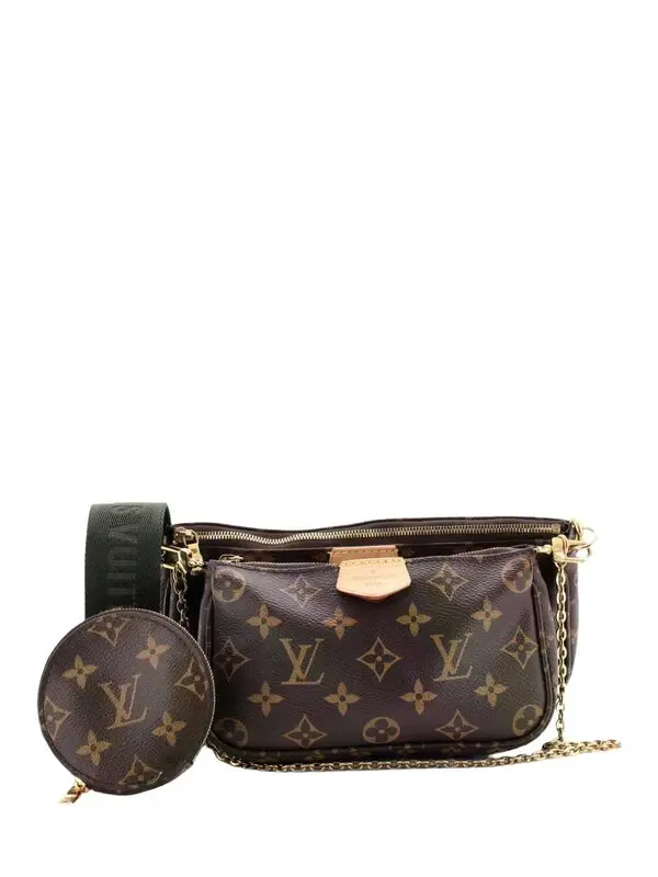 LOUIS VUITTON Monogram Canvas Multi Pochette Accessoires - Brown