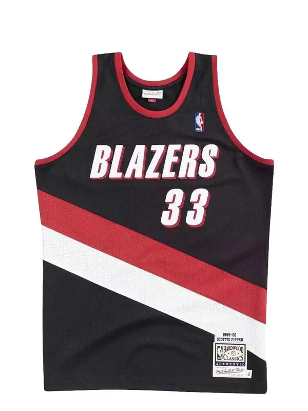 Mitchell & Ness X Nba 1999-00 Portland Trail Blazers Scottie Pippen Jersey - Black