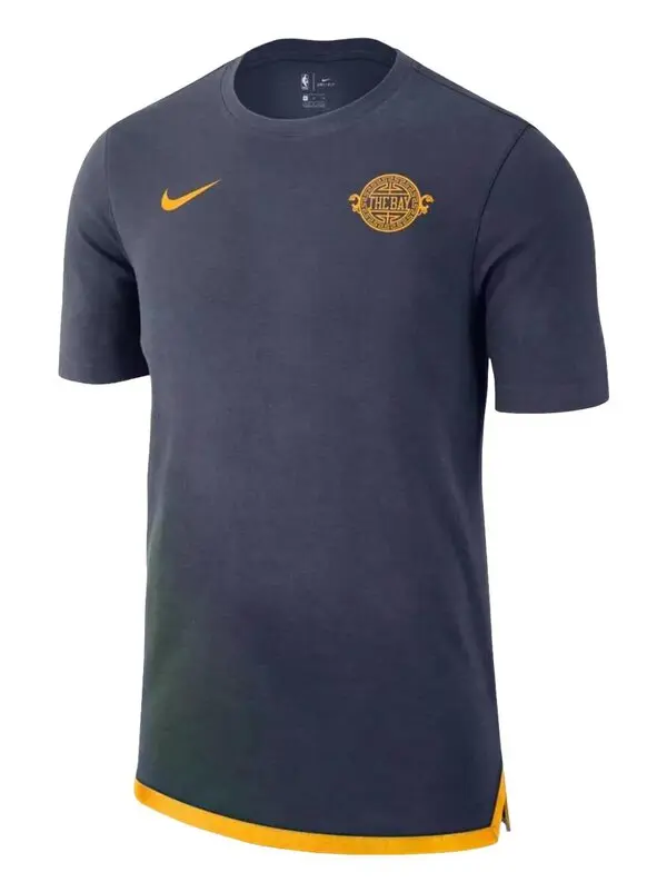 Nike X Nba Golden State Warriors Round-neck T-shirt - Blue