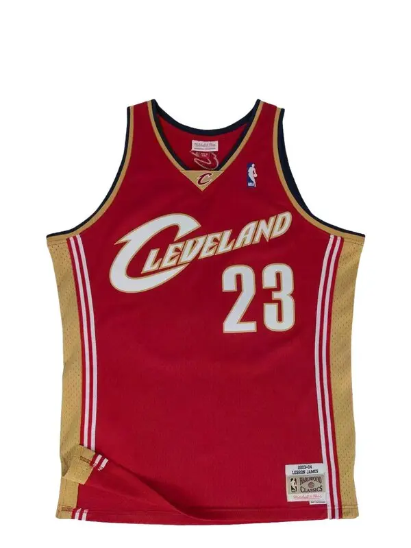 Mitchell & Ness X Nba Lebron James Swingman 2003 Cleveland Cavaliers Vest - Red