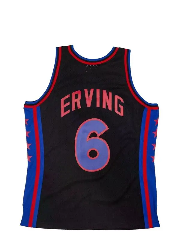 Mitchell & Ness Julius Erving Basketball Jersey - Black
