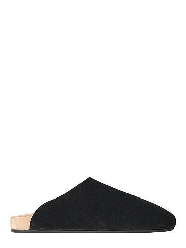 THE ROW Hudson Two Slide - Black