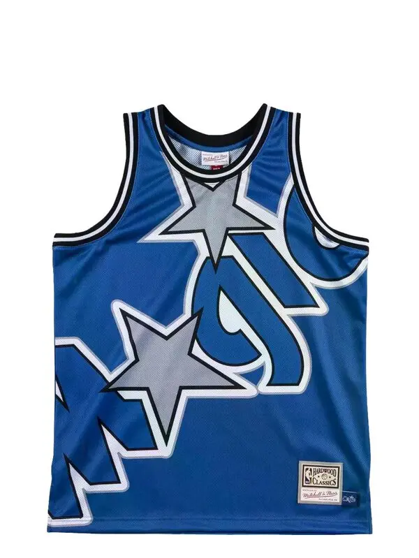 Mitchell & Ness X Nba Orlando Magic Big Face Jersey - Blue