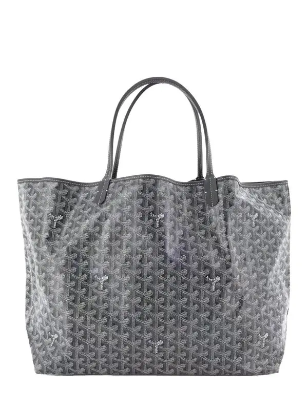 Goyard Saint Louis Coated Canvas Gm Tote Bag - Grey