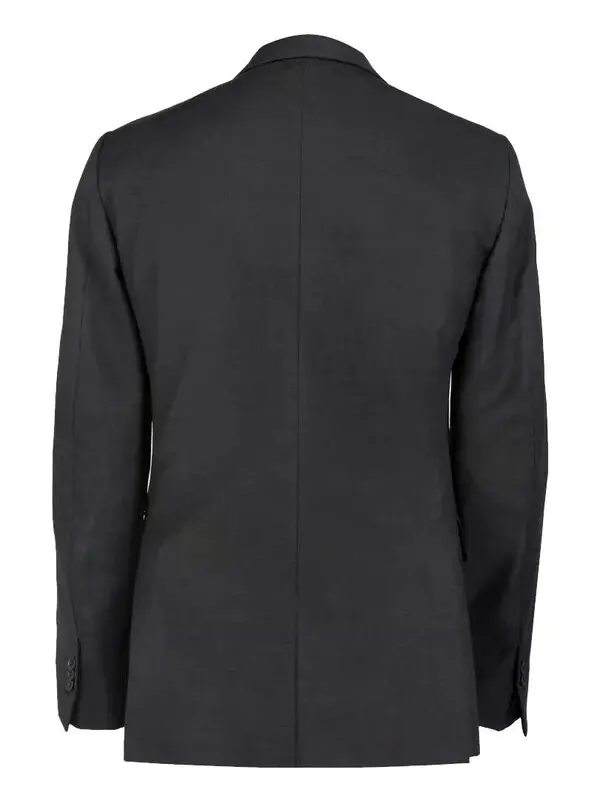 Ermenegildo Zegna Single-breasted Blazer - Black