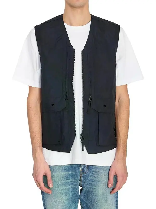 Stone Island Metal Lamina Poly Ripstop Vest - Blue