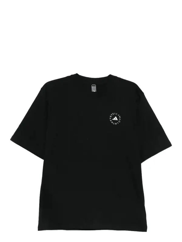 Adidas By Stella McCartney X Logo T-shirt - Black