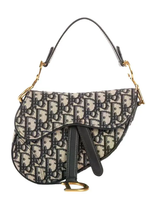 Dior Saddle Oblique Shoulder Bag - Blue