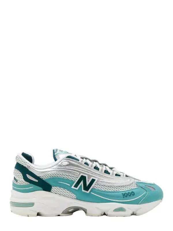 NEW BALANCE 1000 Logo Detail Mesh Sneakers - Blue
