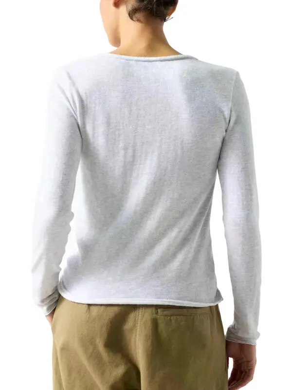 American Vintage Sonoma Long Sleeve T-shirt - Grey