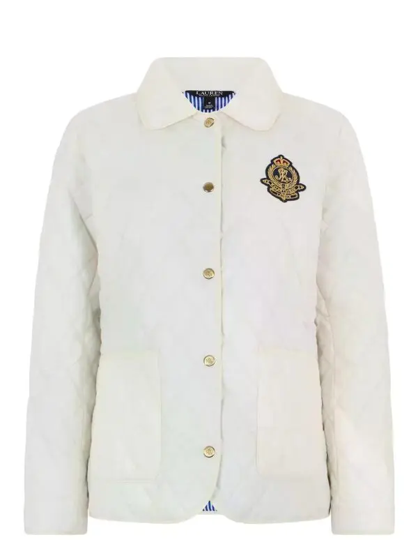 Ralph Lauren Quilted Crest Puffer Jacket - Neutrals
