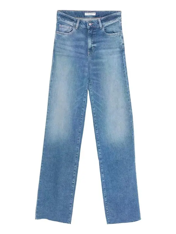 ICON DENIM LOS ANGELES Joia Straight-leg Jeans - Blue