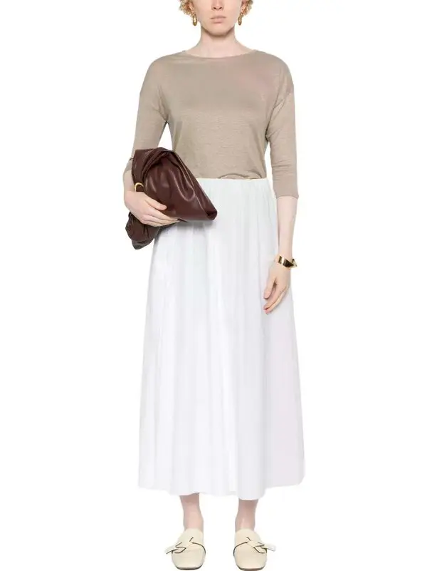 Majestic Filatures Linen Blend T-shirt - Neutrals