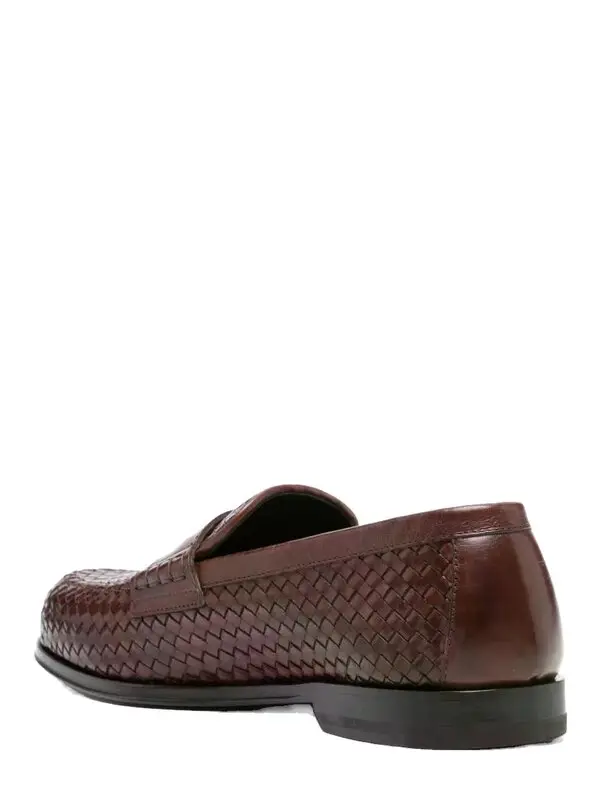 Dsquared2 Neoclassic Leather Loafers - Brown